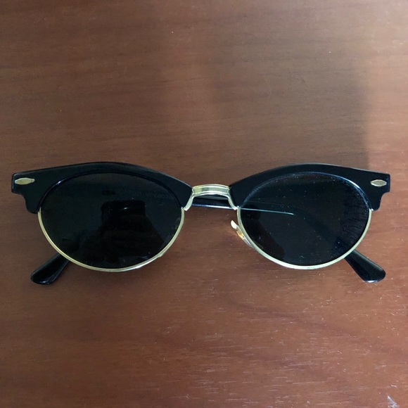 Accessories | Vintage Round Clubmaster Sunglasses | Poshmark